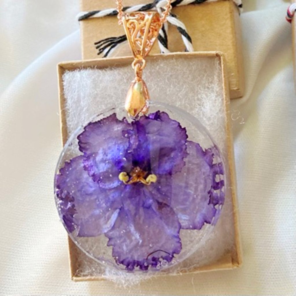 African Violet Jewelry – Baby Violets