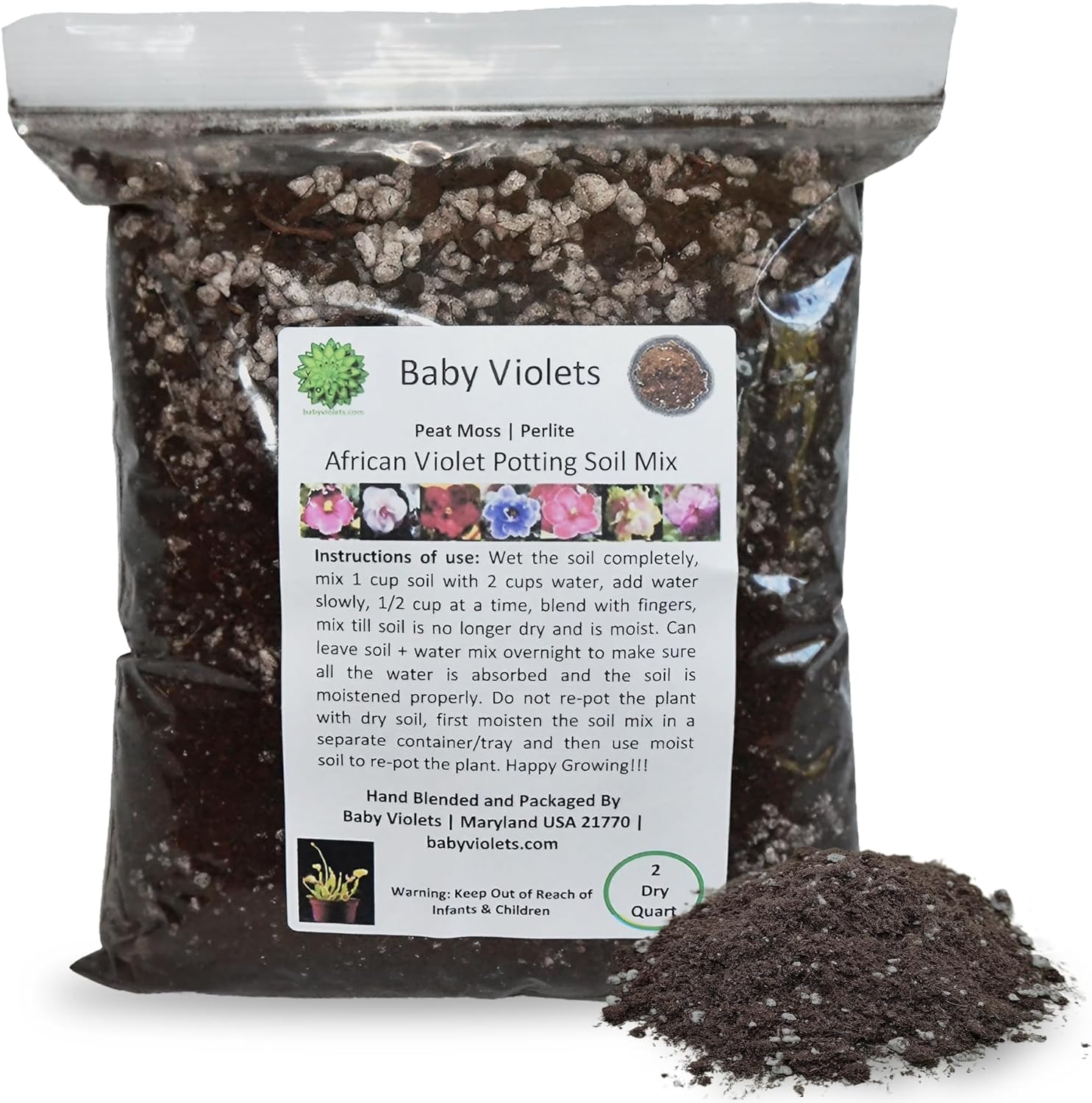 African Violet Society of America and Local AV Clubs – Baby Violets